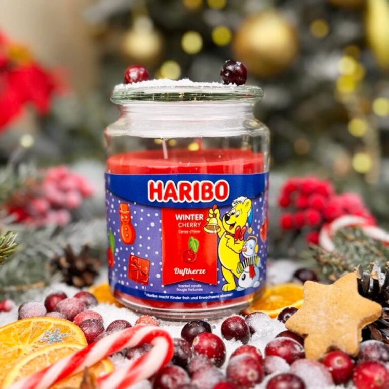 Haribo Geurkaars Winter Cherry - Geur voor je Huis